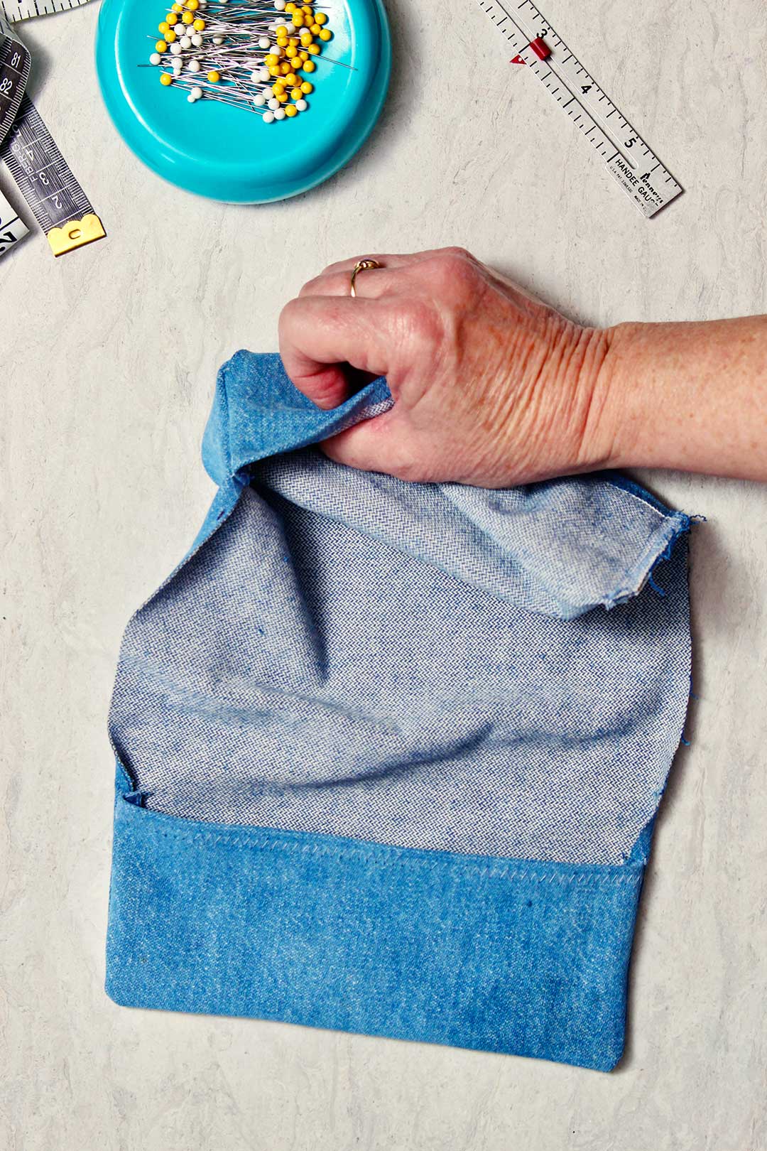 How to Make a Fabric Book Cover - Welcome To Nana's