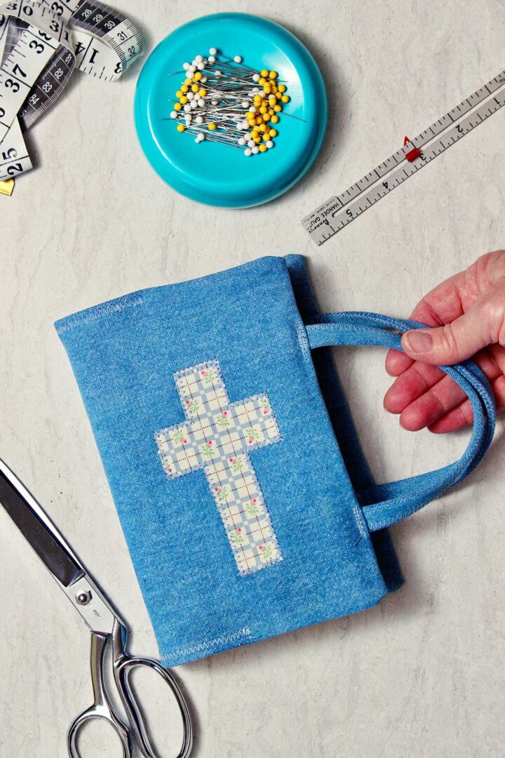 How to Make a Fabric Book Cover | Welcome To Nana's