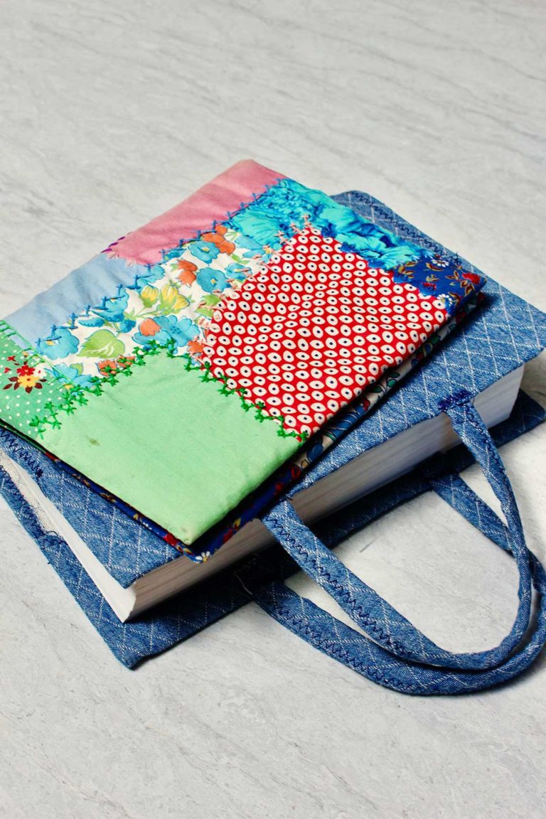 How to Make a Fabric Book Cover | Welcome To Nana's