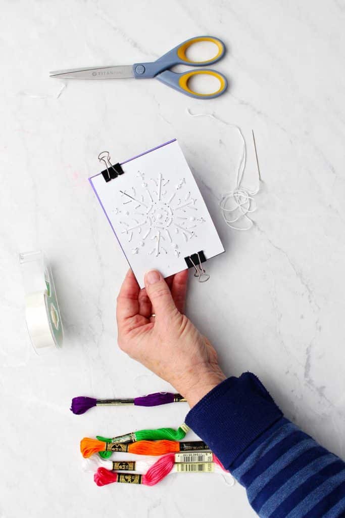 DIY Hand Embroidered Cards - Welcome To Nana's