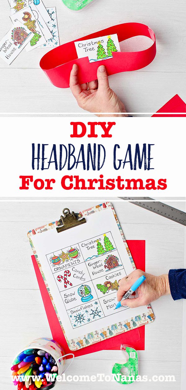 How to Make Your Own DIY Headband Game for Christmas | Welcome To Nana's