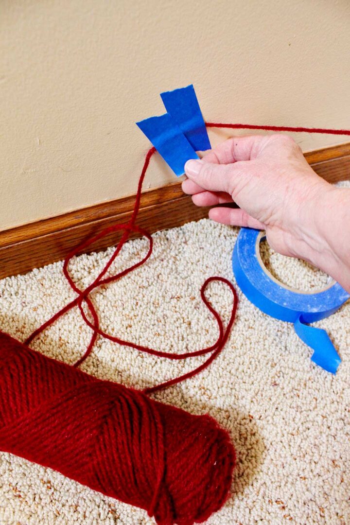 DIY Yarn Laser Maze Indoors | Welcome To Nana's