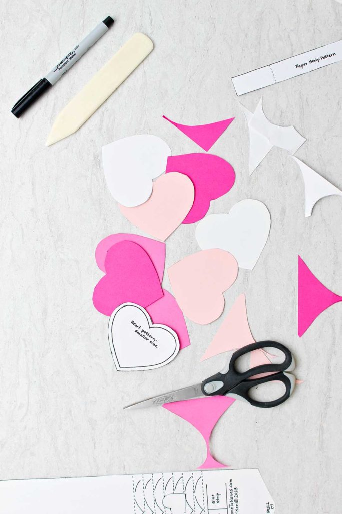 Heart Waterfall Card for Valentines Day | Welcome To Nana's