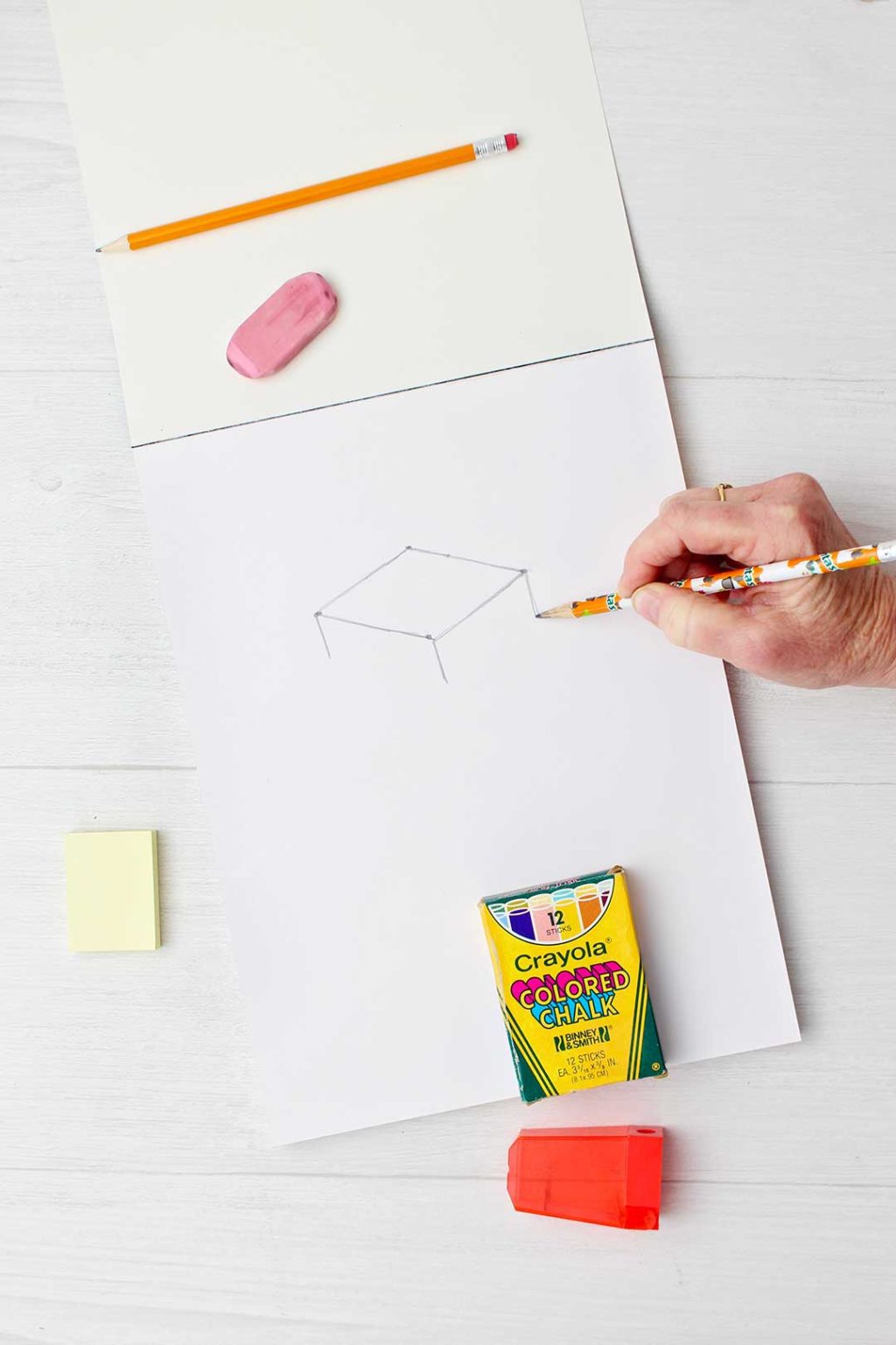 How to Draw a Cube Step by Step | Welcome To Nana's