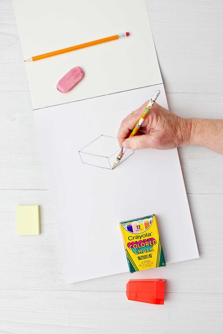 How to Draw a Cube Step by Step | Welcome To Nana's