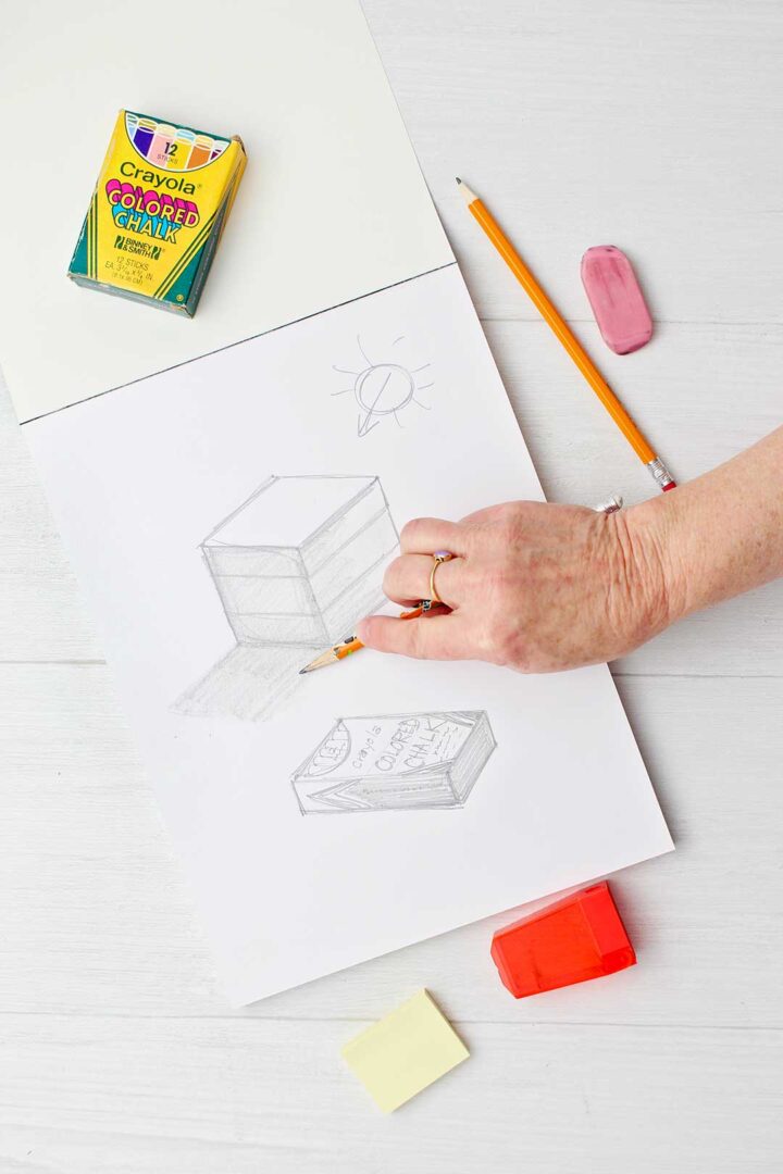 How to Draw a Cube | Welcome To Nana's