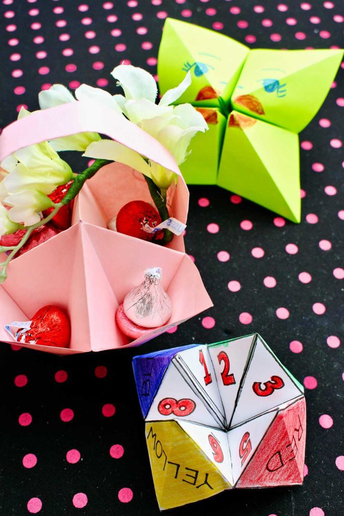 DIY Paper Fortune Teller- Cootie Catcher - Welcome To Nana's