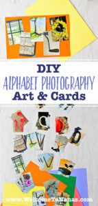 DIY Alphabet Photography Art & Cards | Welcome To Nana's