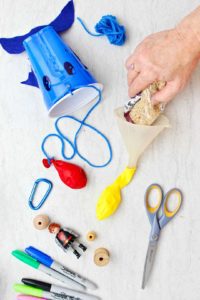 DIY Ball in Cup Game from Recycled Cup | Welcome To Nana's