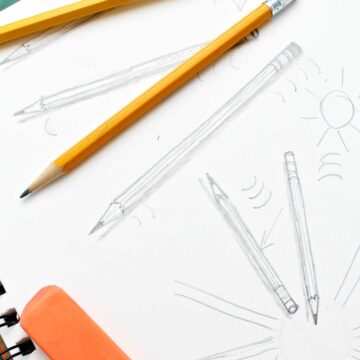 Easy Drawing of a Pencil | Welcome To Nana's