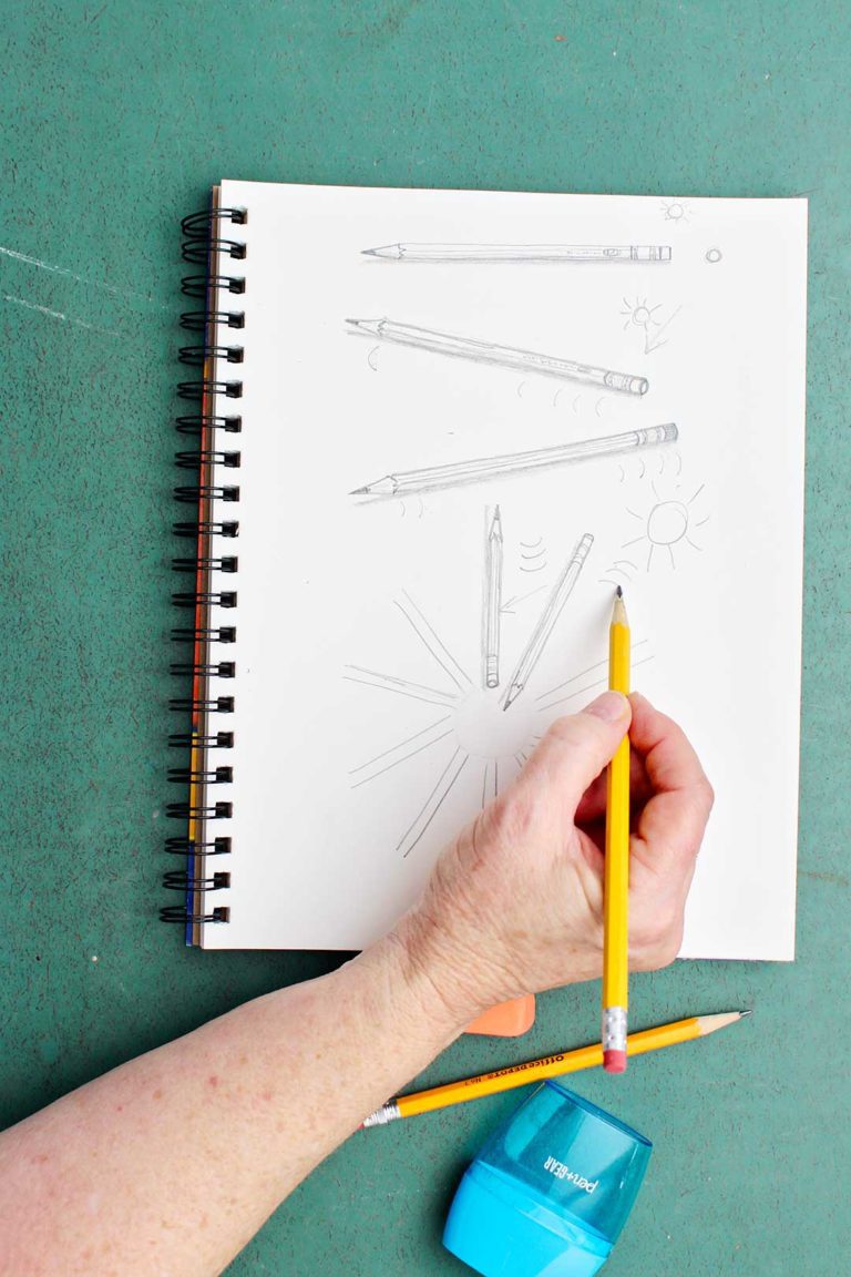 Easy Drawing of a Pencil | Welcome To Nana's