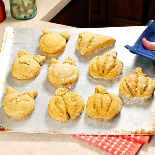 Pumpkin Scones Fun Halloween Baking Idea | Welcome To Nana's