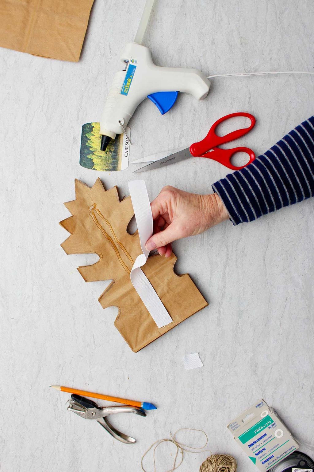 Brown Paper Bag Snowflakes | Welcome To Nana's