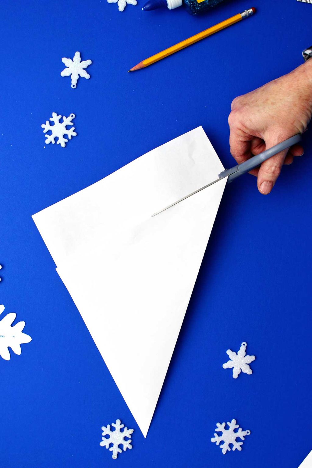Easy Paper Snowflake Template (Printable designs + How to make your own!)