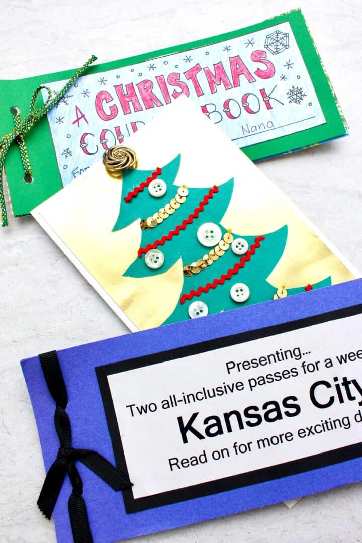 Free Printable Coupon Book Template for Christmas | Welcome To Nana's