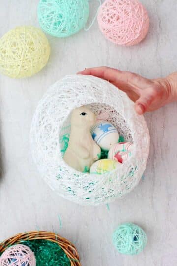 How to Make String Eggs for Easter Gifts & Decor | Welcome To Nana's