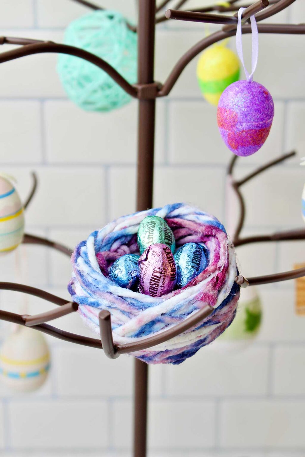 How Do You Make a Bird Nest Out of String for Spring | Welcome To Nana's