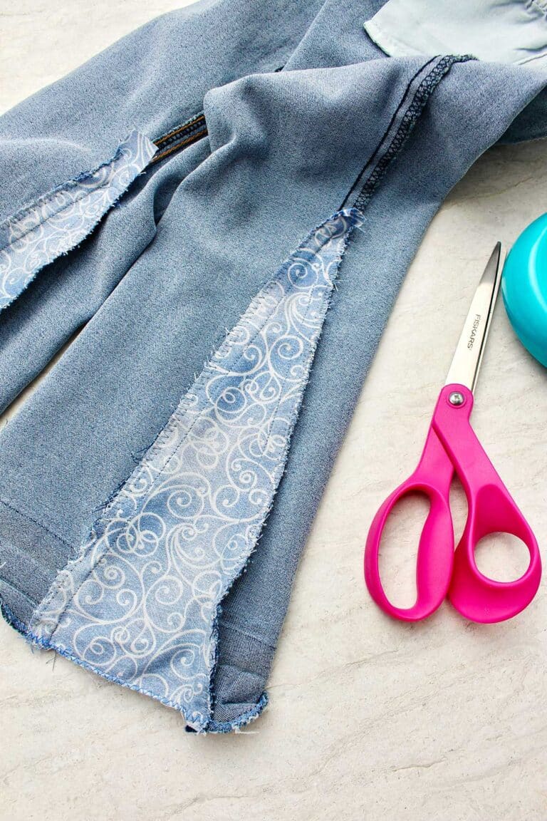 How to Make Jeans into Bell-Bottoms (A Groovy Upcycle!) | Welcome To Nana's