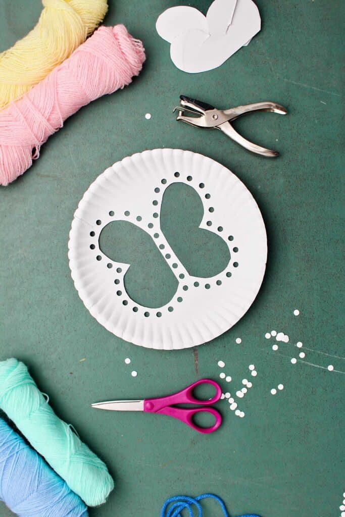 Paper Plate String Art (Easy DIY Craft for Kids) | Welcome To Nana's