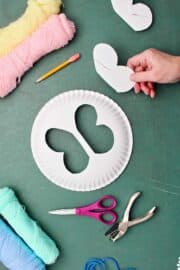 Paper Plate String Art (Easy DIY Craft for Kids) | Welcome To Nana's