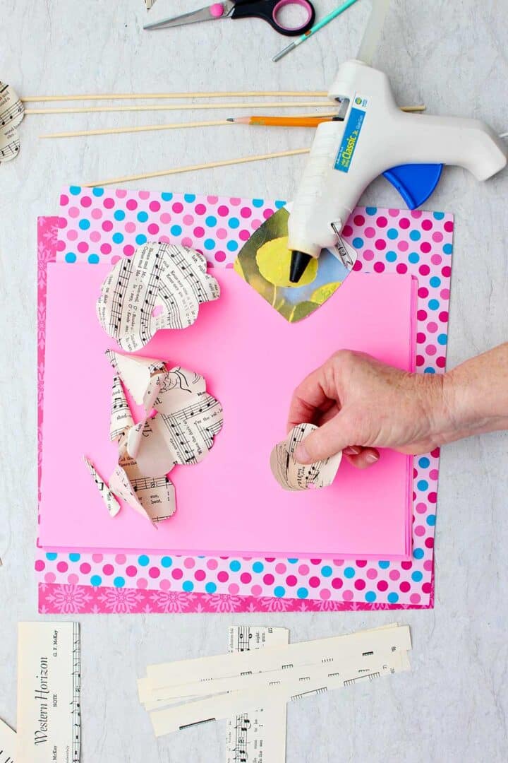 DIY Easy Book Page Roses for Mom (Upcycle Old Paper) | Welcome To Nana's