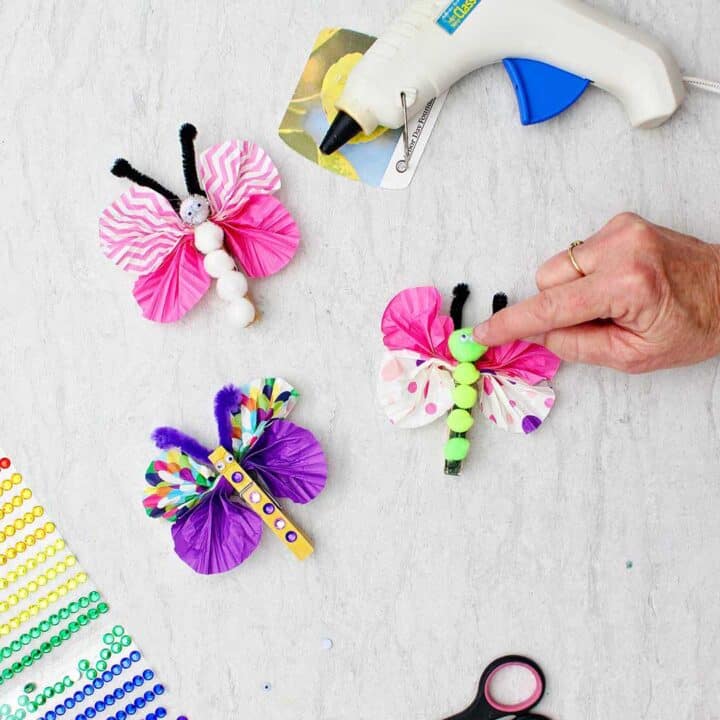 Easy Butterfly Clothespin Craft to Make With Kids | Welcome To Nana's