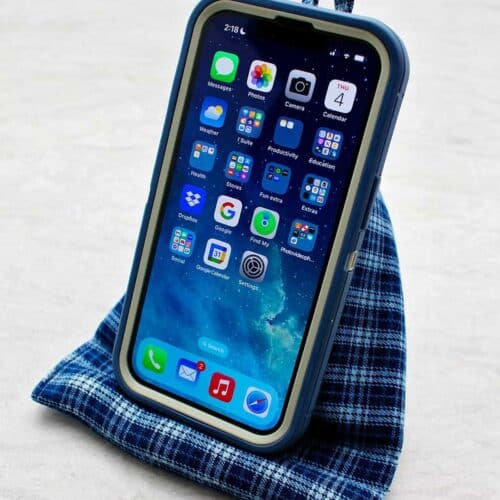 How to Sew a Cell Phone Holder Pillow (Gift for Mom) | Welcome To Nana's