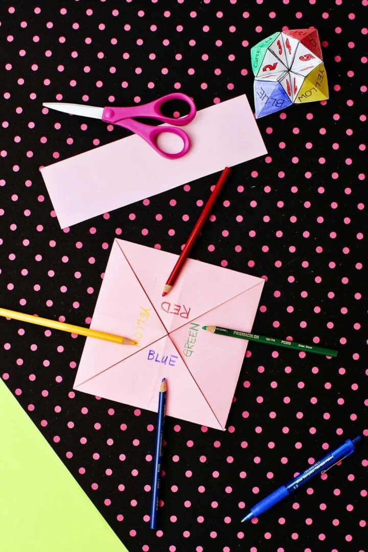 How to Make a Cootie Catcher | Welcome To Nana's