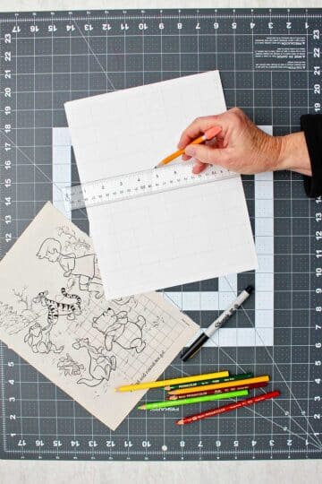 How to Enlarge a Drawing to Scale With a Grid | Welcome To Nana's