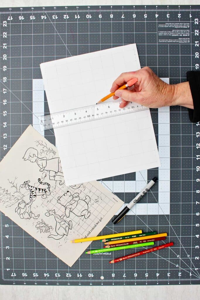 How to Enlarge a Drawing to Scale With a Grid | Welcome To Nana's