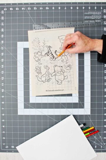 How to Enlarge a Drawing to Scale With a Grid | Welcome To Nana's