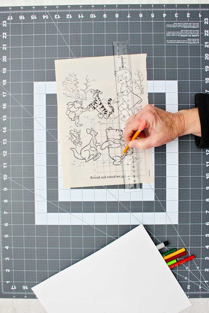 How to Enlarge a Drawing to Scale With a Grid | Welcome To Nana's