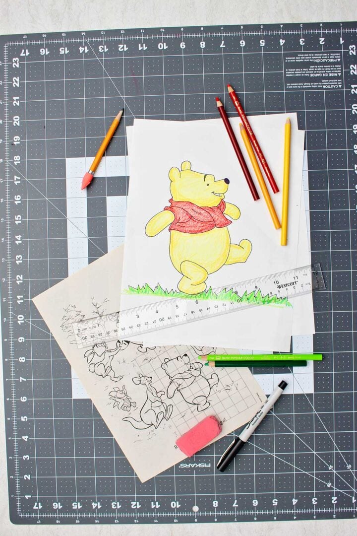 How to Enlarge a Drawing to Scale With a Grid | Welcome To Nana's