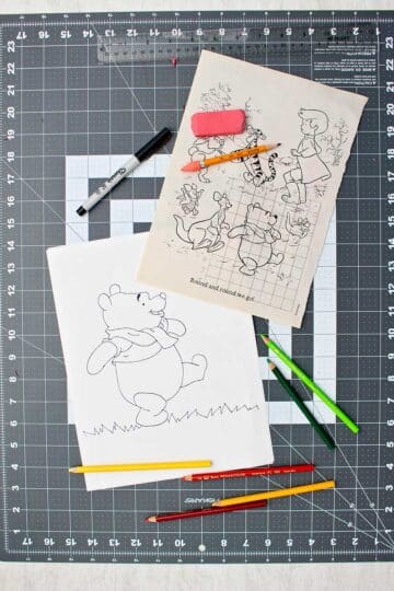 How to Enlarge a Drawing to Scale With a Grid | Welcome To Nana's