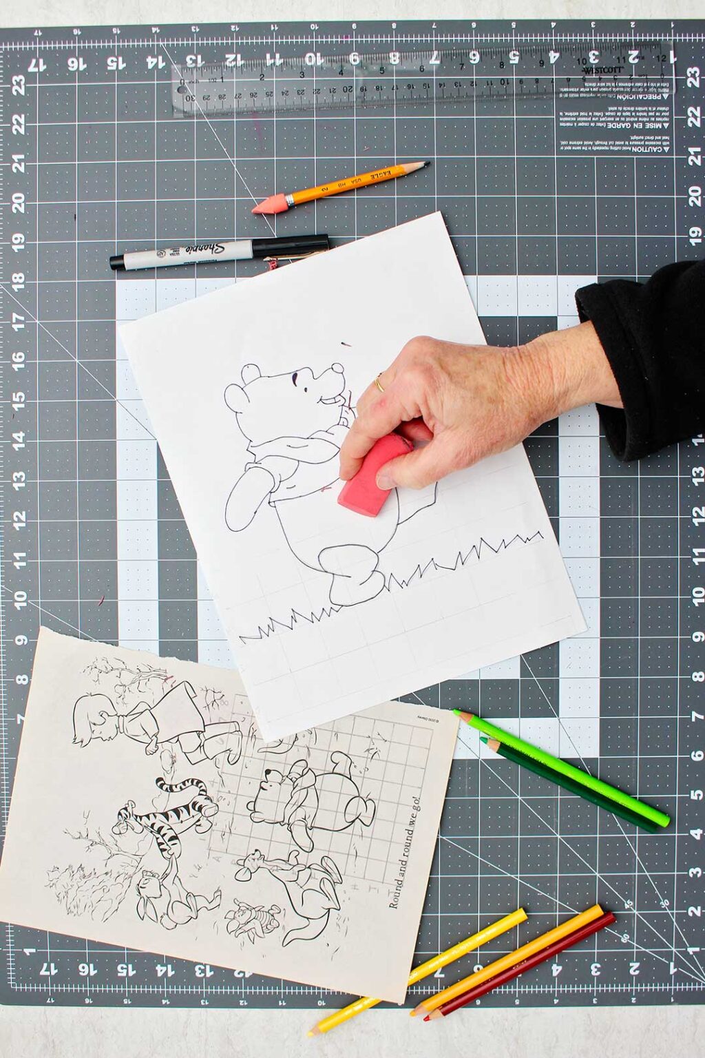 How to Enlarge a Drawing to Scale With a Grid | Welcome To Nana's