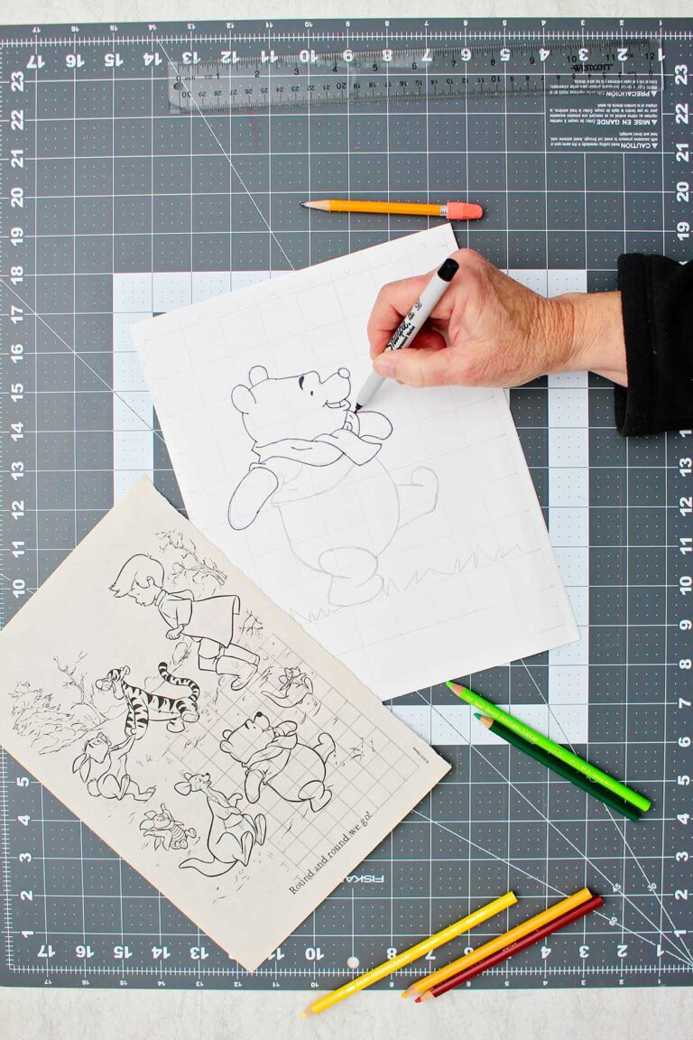 How to Enlarge a Drawing to Scale With a Grid | Welcome To Nana's