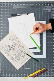 How to Enlarge a Drawing to Scale With a Grid | Welcome To Nana's