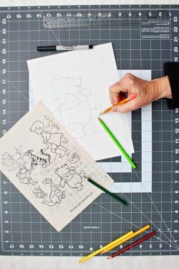 How to Enlarge a Drawing to Scale With a Grid | Welcome To Nana's