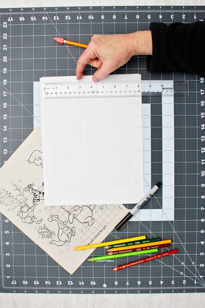 How to Enlarge a Drawing to Scale With a Grid | Welcome To Nana's