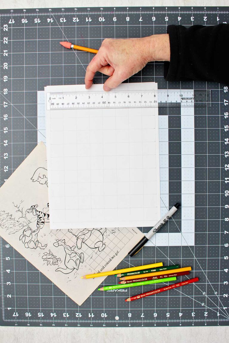 How to Enlarge a Drawing to Scale With a Grid | Welcome To Nana's