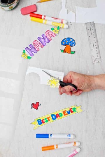 How to Make Stickers With Packing Tape | Welcome To Nana's