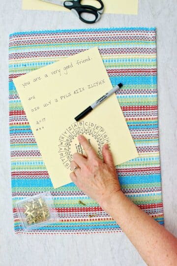Printable DIY Secret Message Decoder Wheel for Kids | Welcome To Nana's