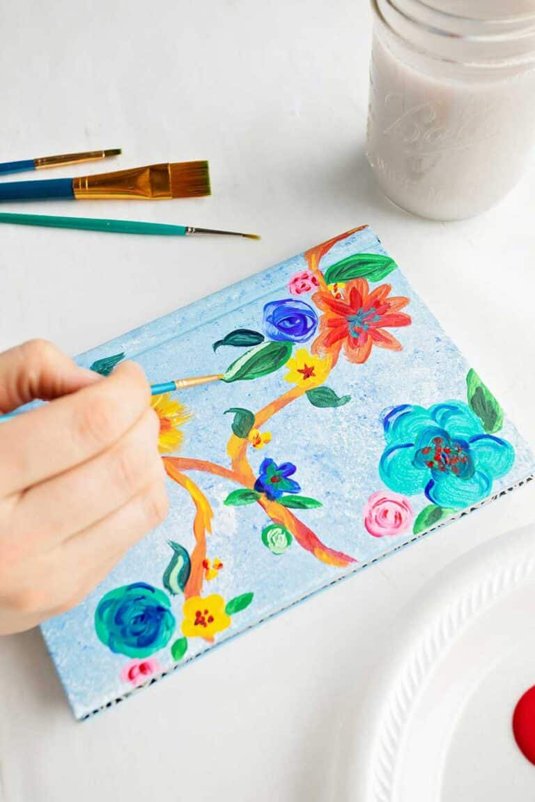 DIY Painted Book Covers (for Decor or Everyday Use!) | Welcome To Nana's