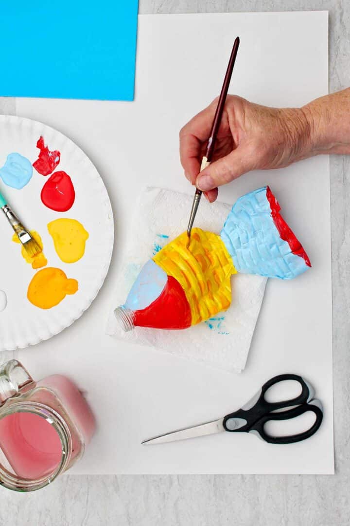 Make a Fun Plastic Bottle Fish Craft | Welcome To Nana's