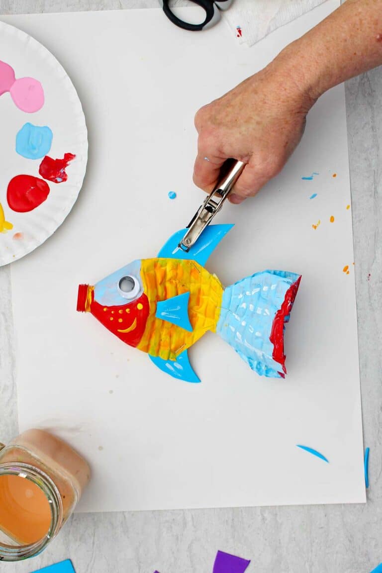 Make a Fun Plastic Bottle Fish Craft | Welcome To Nana's