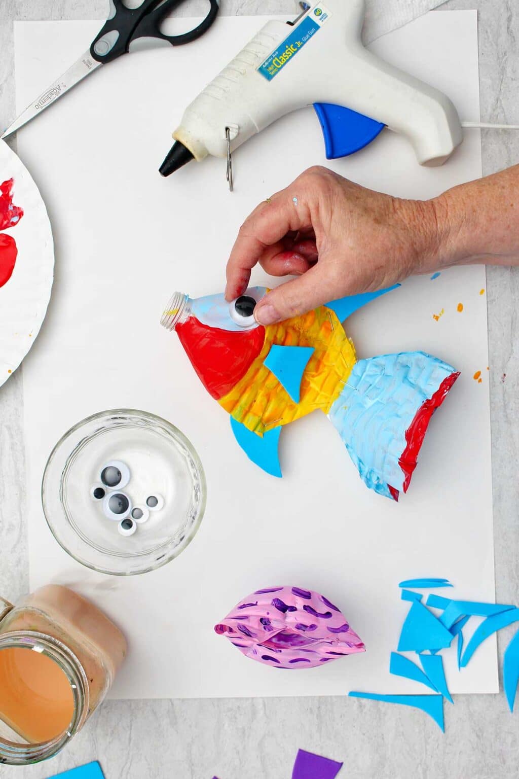 Make a Fun Plastic Bottle Fish Craft | Welcome To Nana's