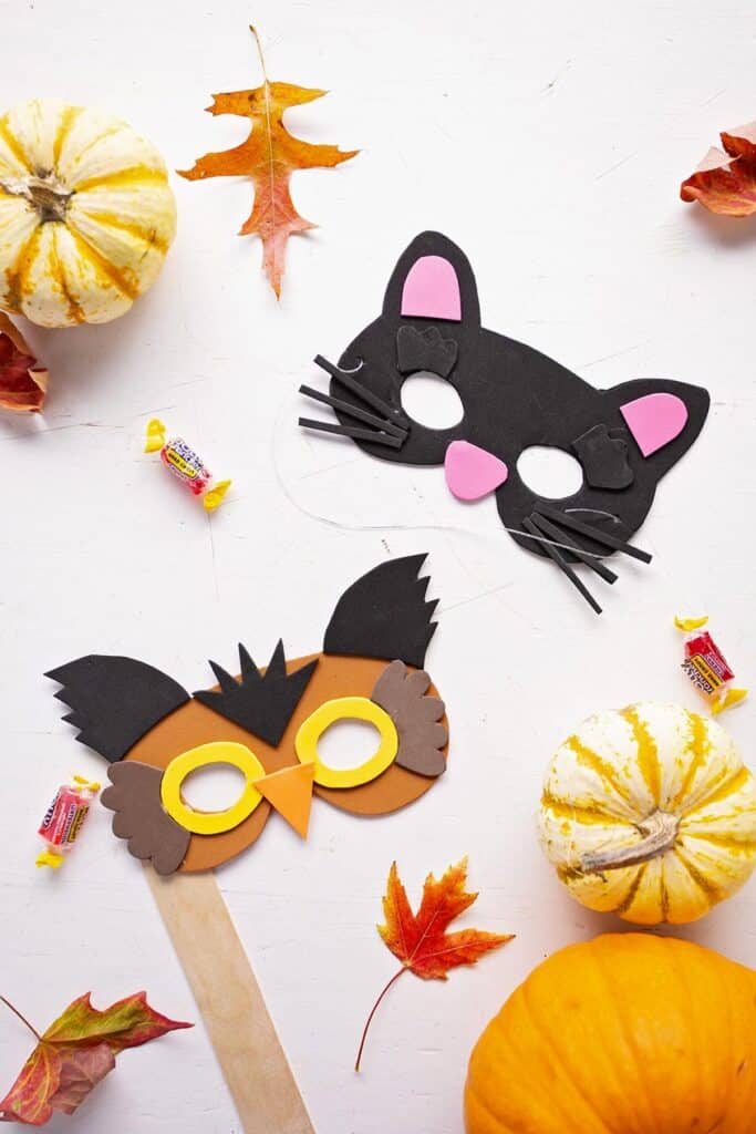 How to Make Easy DIY Animal Masks from Craft Foam | Welcome To Nana's