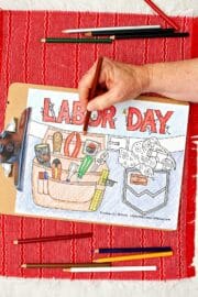 Free Printable Labor Day Coloring Page | Welcome To Nana's