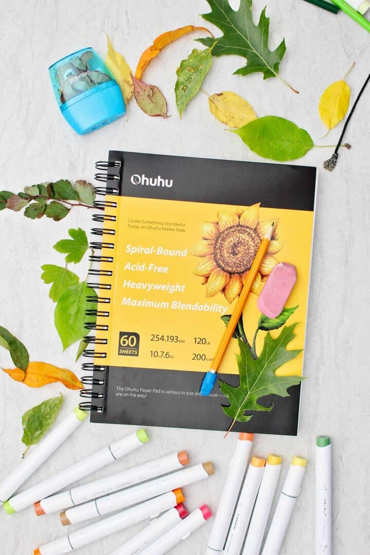 Easy Fall Leaves Drawing for Kids | Welcome To Nana's