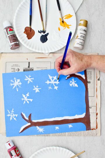 Cute Winter Cardinal Handprint Craft for Kids | Welcome To Nana's